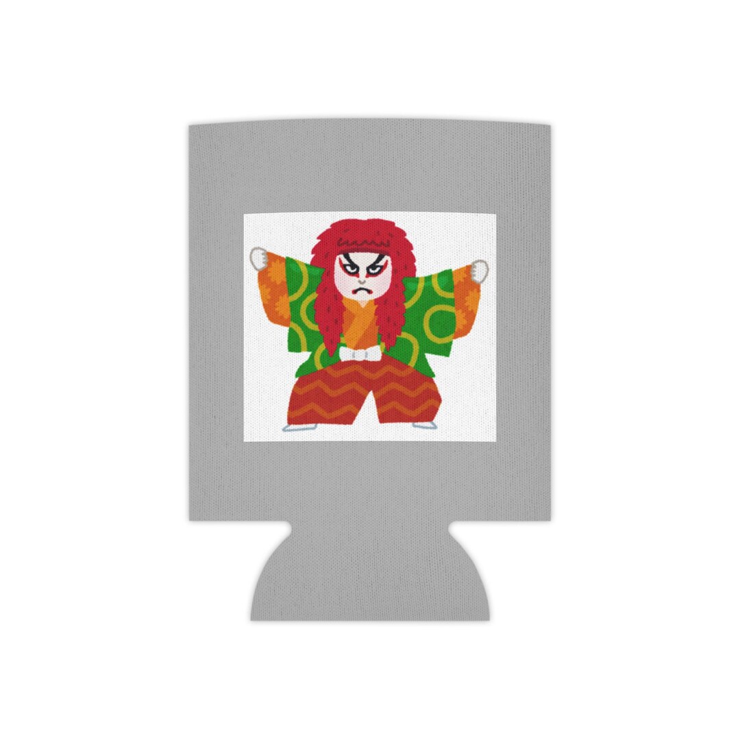 Kabuki Actor Can Cooler, Japanese Cute Character Design, Drink Sleeve ...