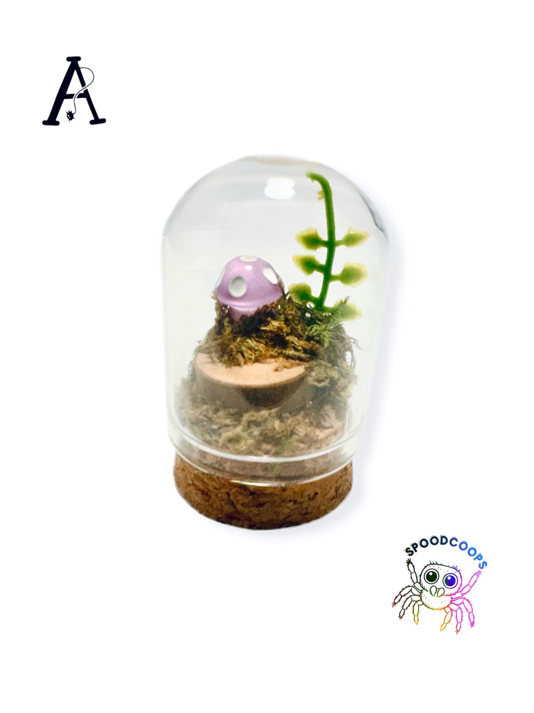Jumping Spider Memorial Dome | Keepsake Display for Beloved Pet Jumping ...