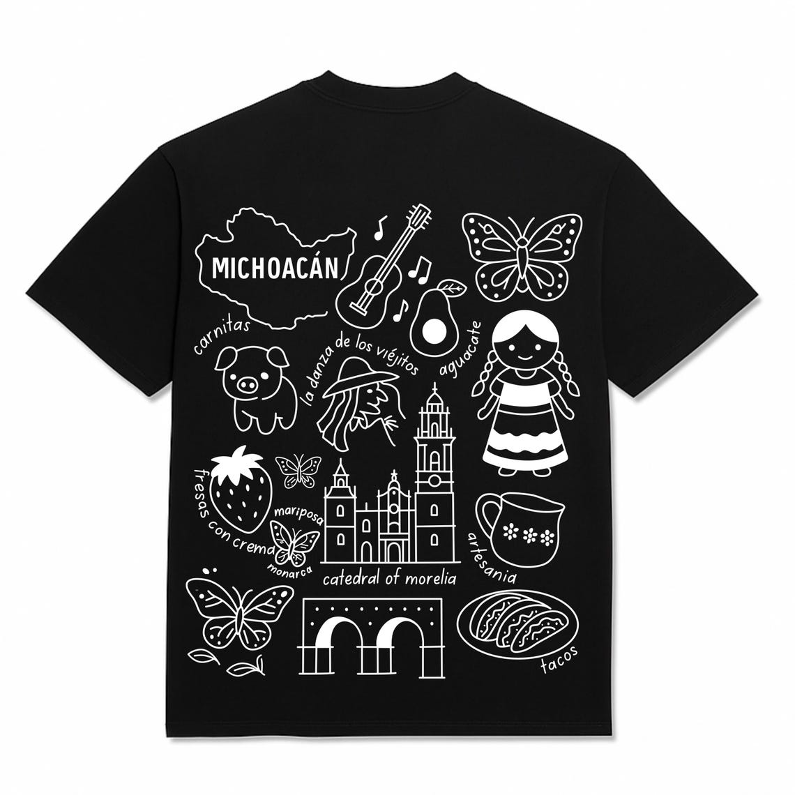 Michoacán Mexico SVG PNG, Cultural Icons Clipart | Acueducto, La Danza ...