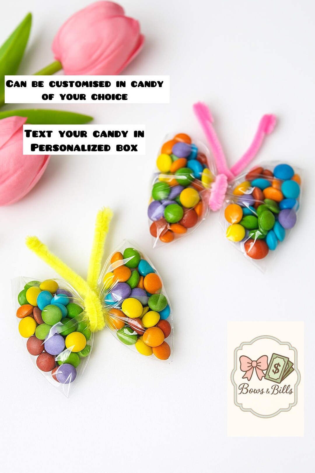 Pre-filled Party Favours for Kids : Butterfly Candy Treats - Etsy