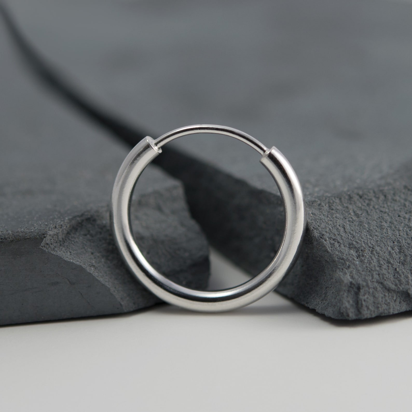 Simple Bridge Ring Silver Modern Jewelry - Etsy