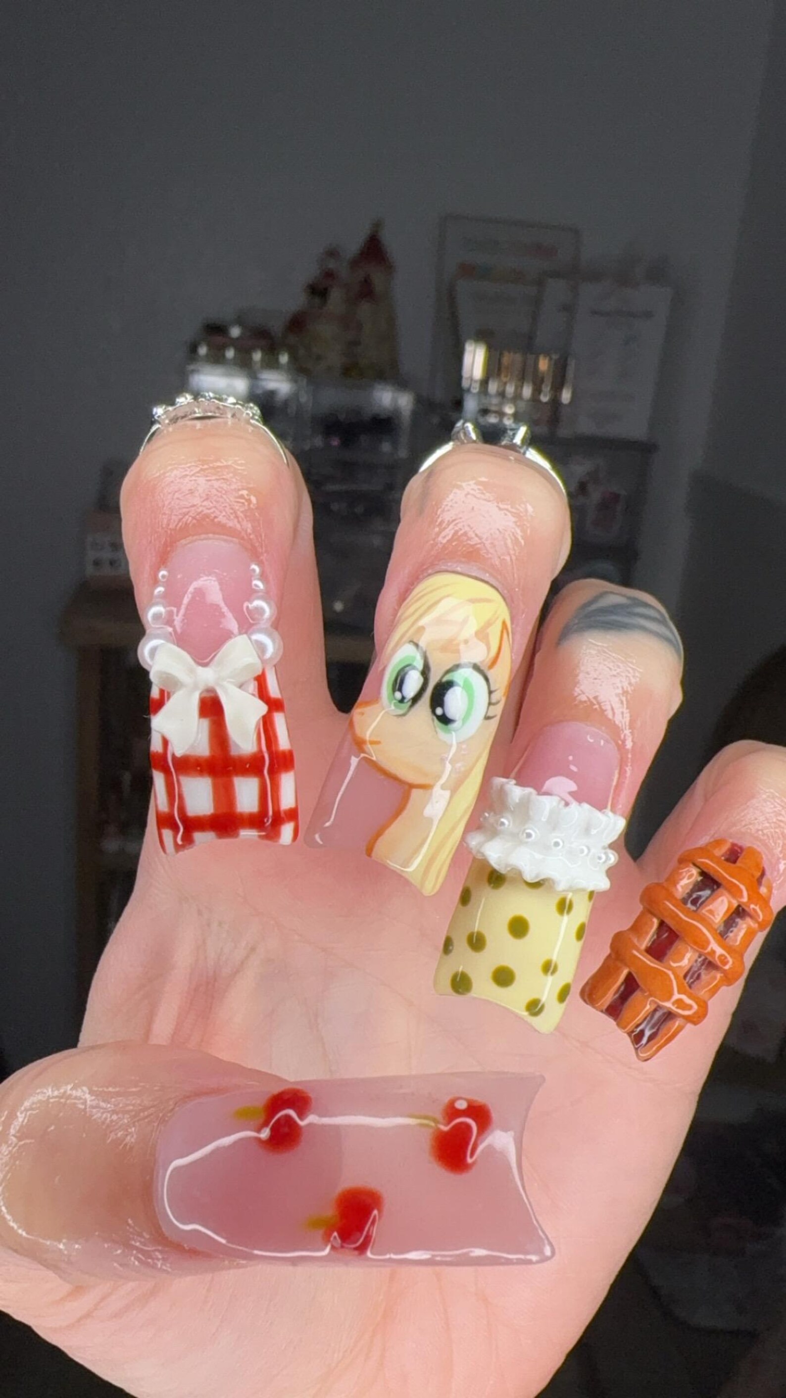 My Little Pony Acrylic Press on Nails - Etsy