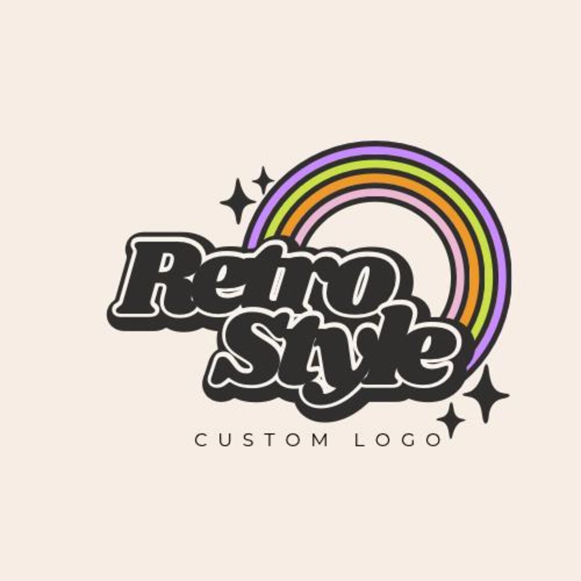 Custom Retro Style Logo Templates: Classic Vintage Business Branding ...