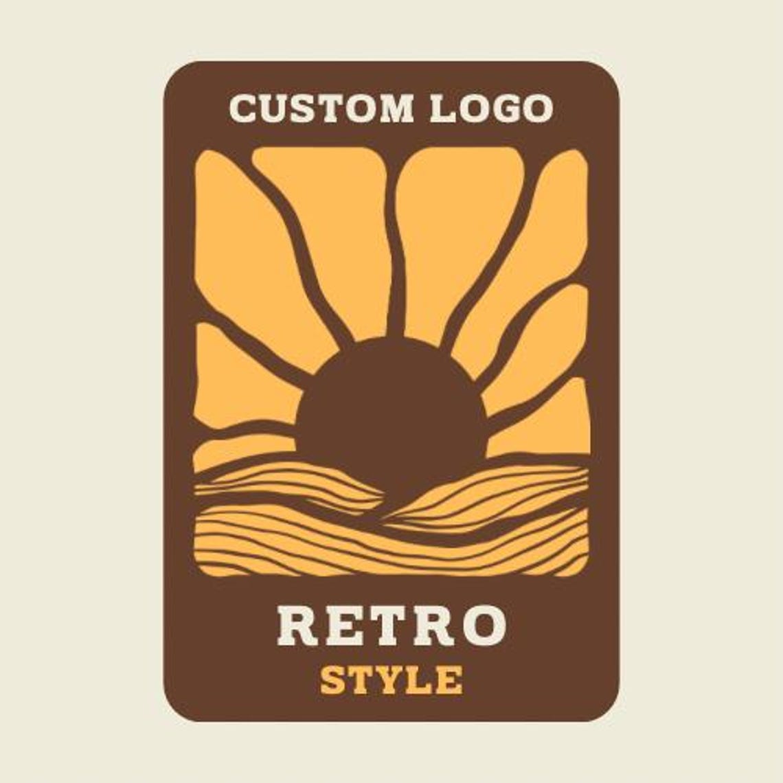 Custom Retro Style Logo Templates: Classic Vintage Business Branding ...