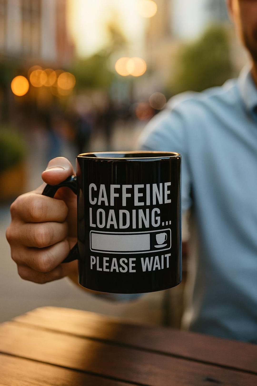 Funny Caffeine Loading Coffee Mug: Geek Gamer Humor Gift - Etsy