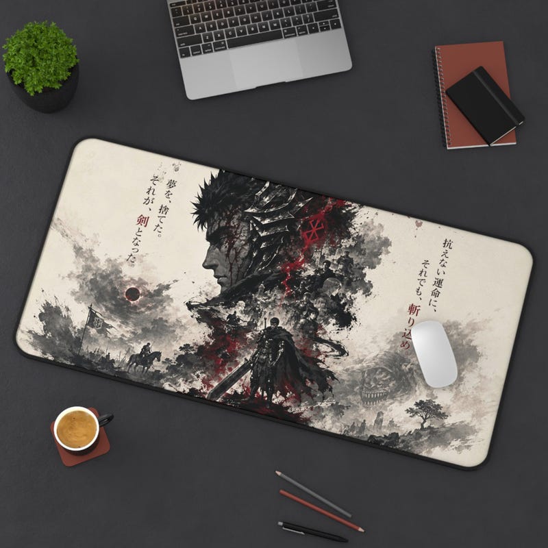 Anime Desk Mat Berserk - Etsy