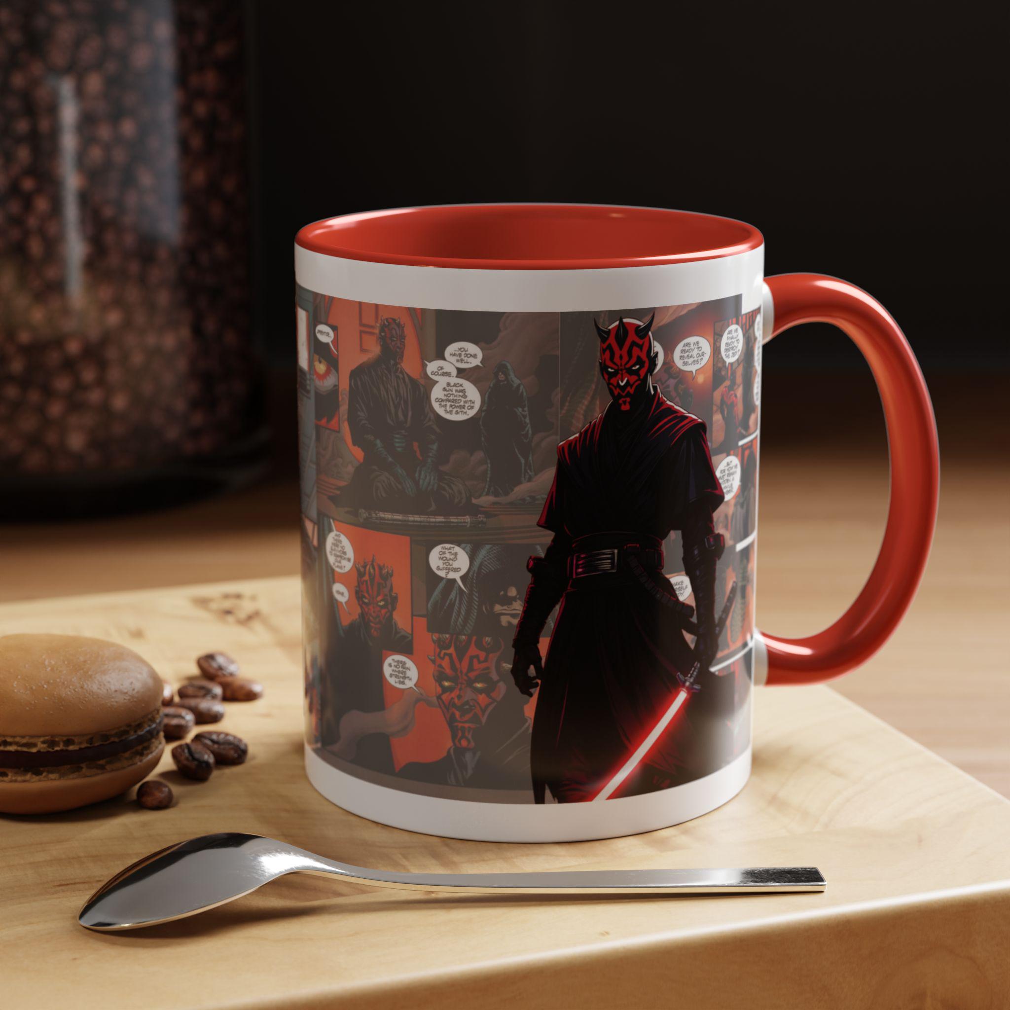 Star Wars Darth Maul Mug, Comic Book Style Villain Cup, Sith Lord ...