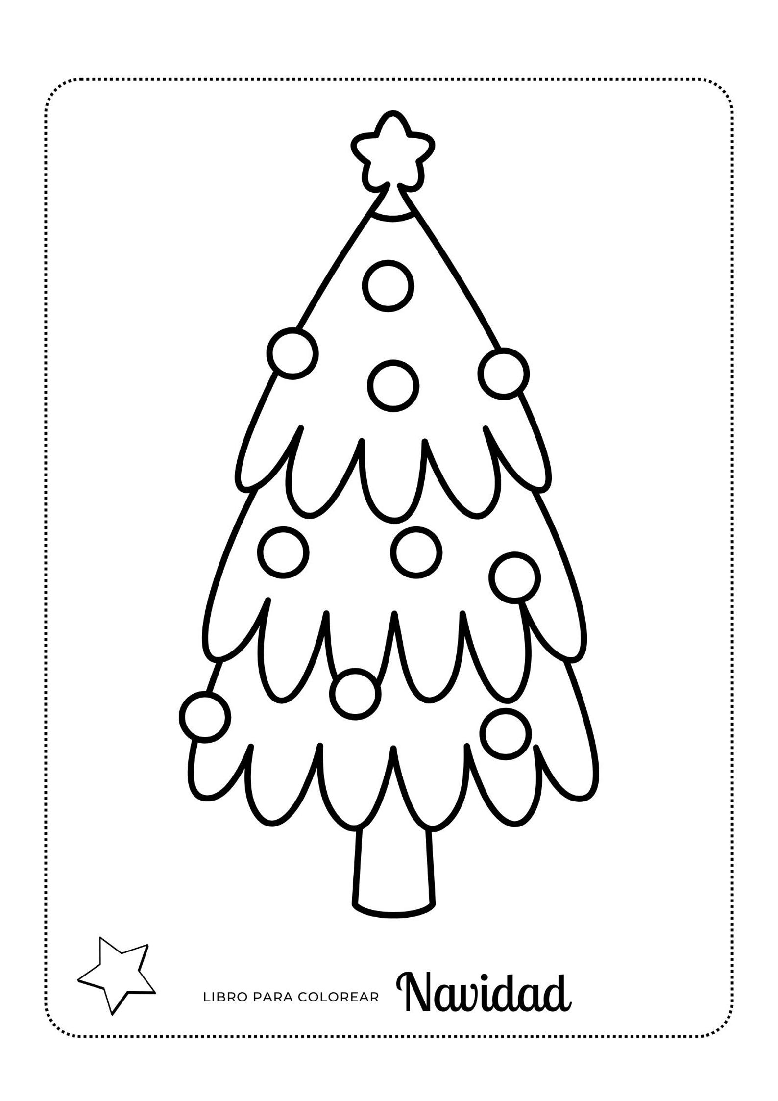 Libro Para Colorear En Navidad - Etsy