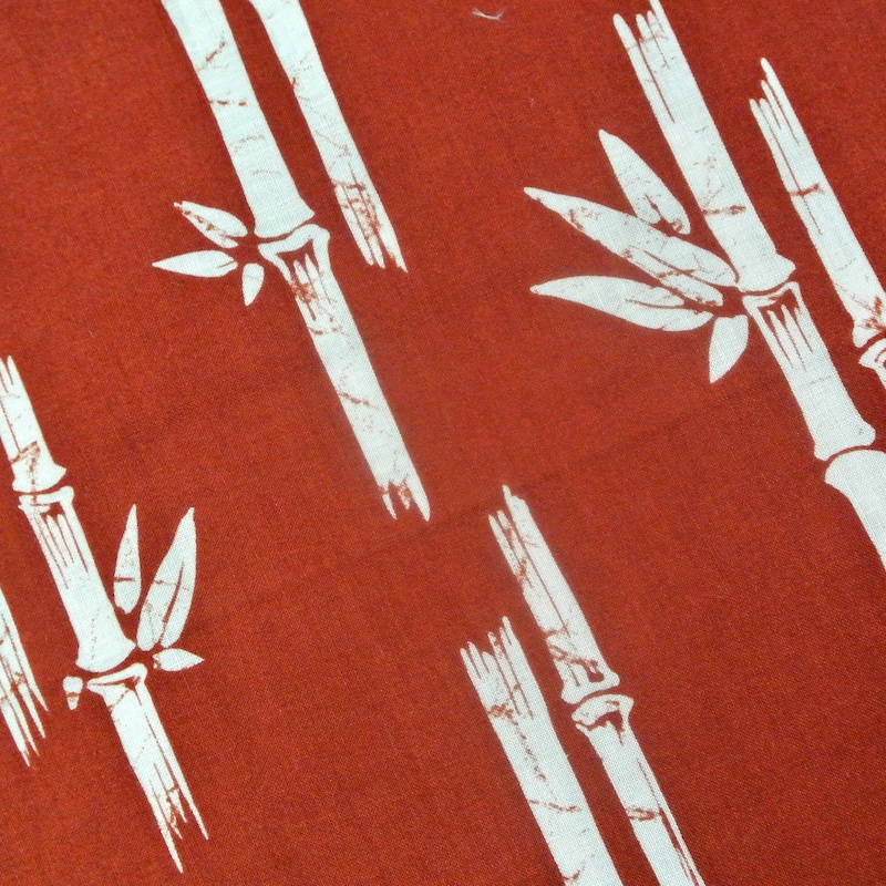 Bamboo Print Fabric - Etsy