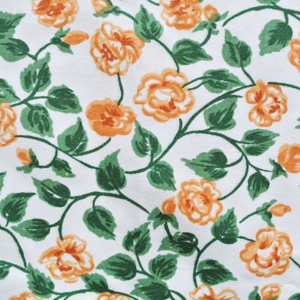 Light Orange Pattern Fabric - Etsy