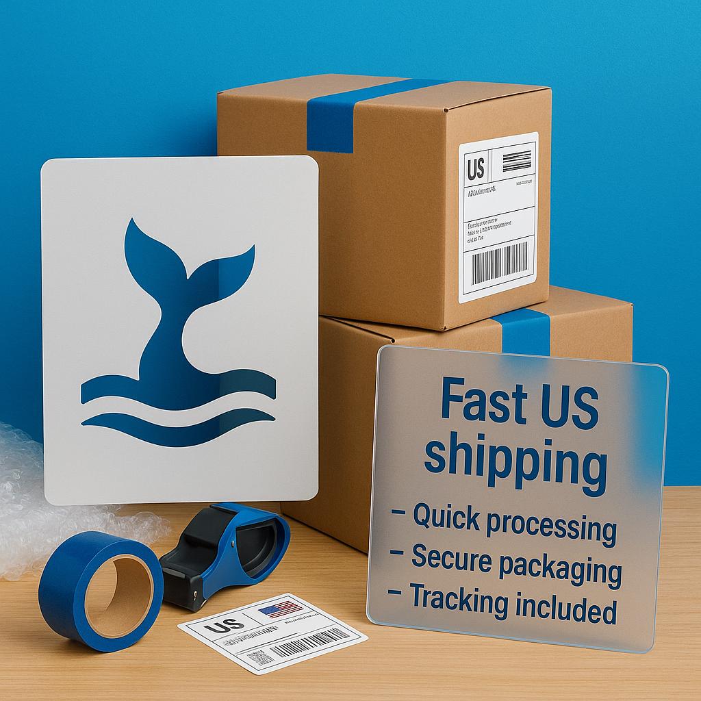 Custom Logo Stencil – Durable Mylar, Personalized Business Branding - Etsy