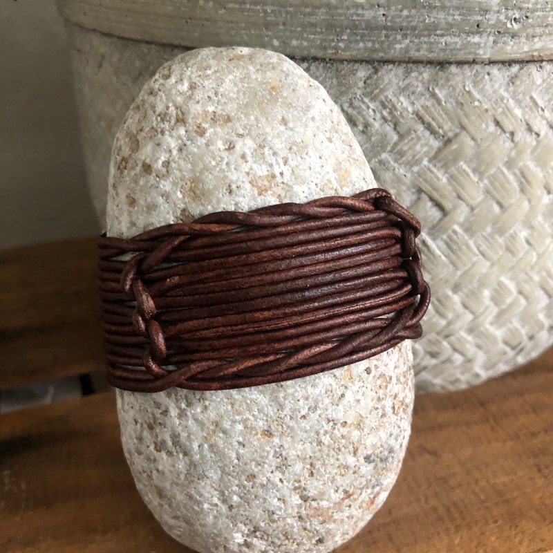 Leather and Stone - Etsy