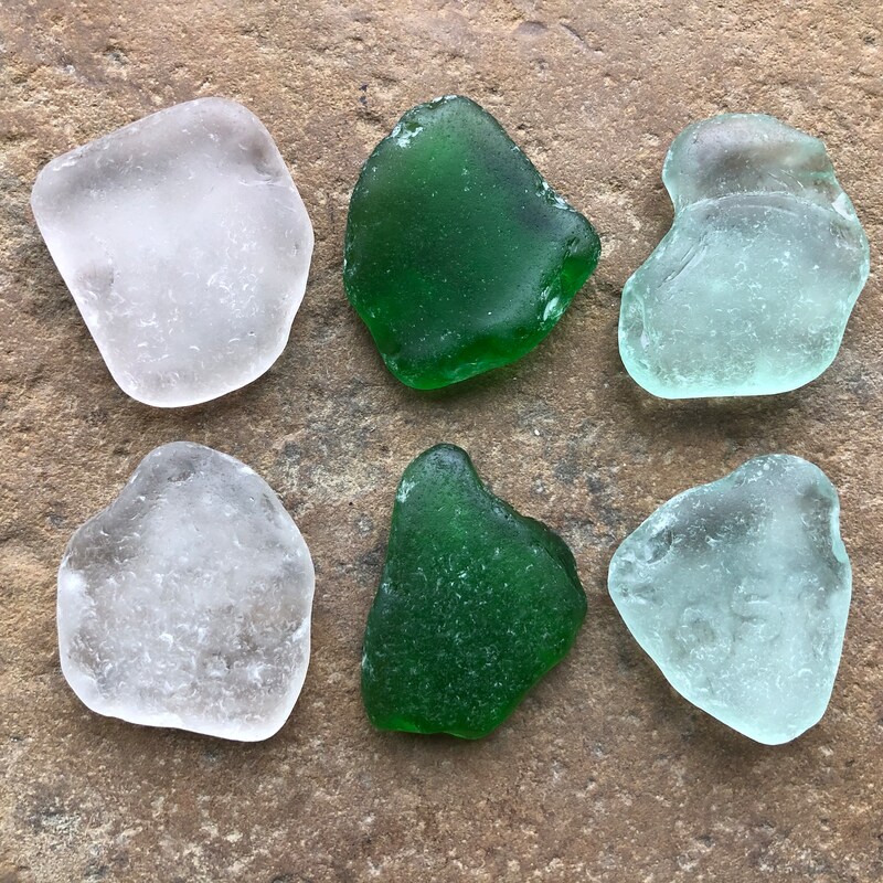 Sea Glass Drawer Knobs - Etsy