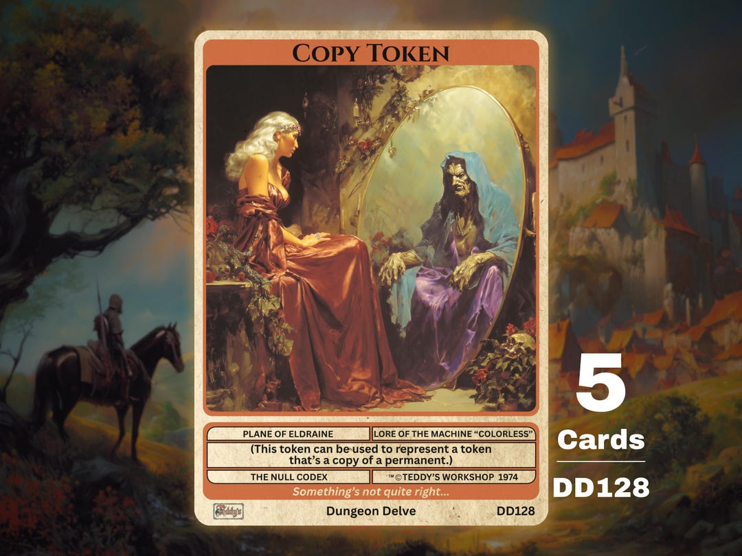 5x Copy Token MTG - Teddy's Workshop DD128 - Etsy