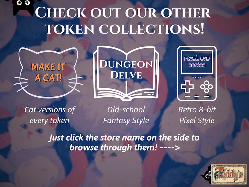 5x Cat 1/1 Lifelink - MTG Token - Cat Tokens by Teddy CC06 - Etsy