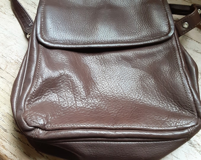 Brown Genuine Leather Bag Purse by Wilsons Leather Vintage Accessories ...