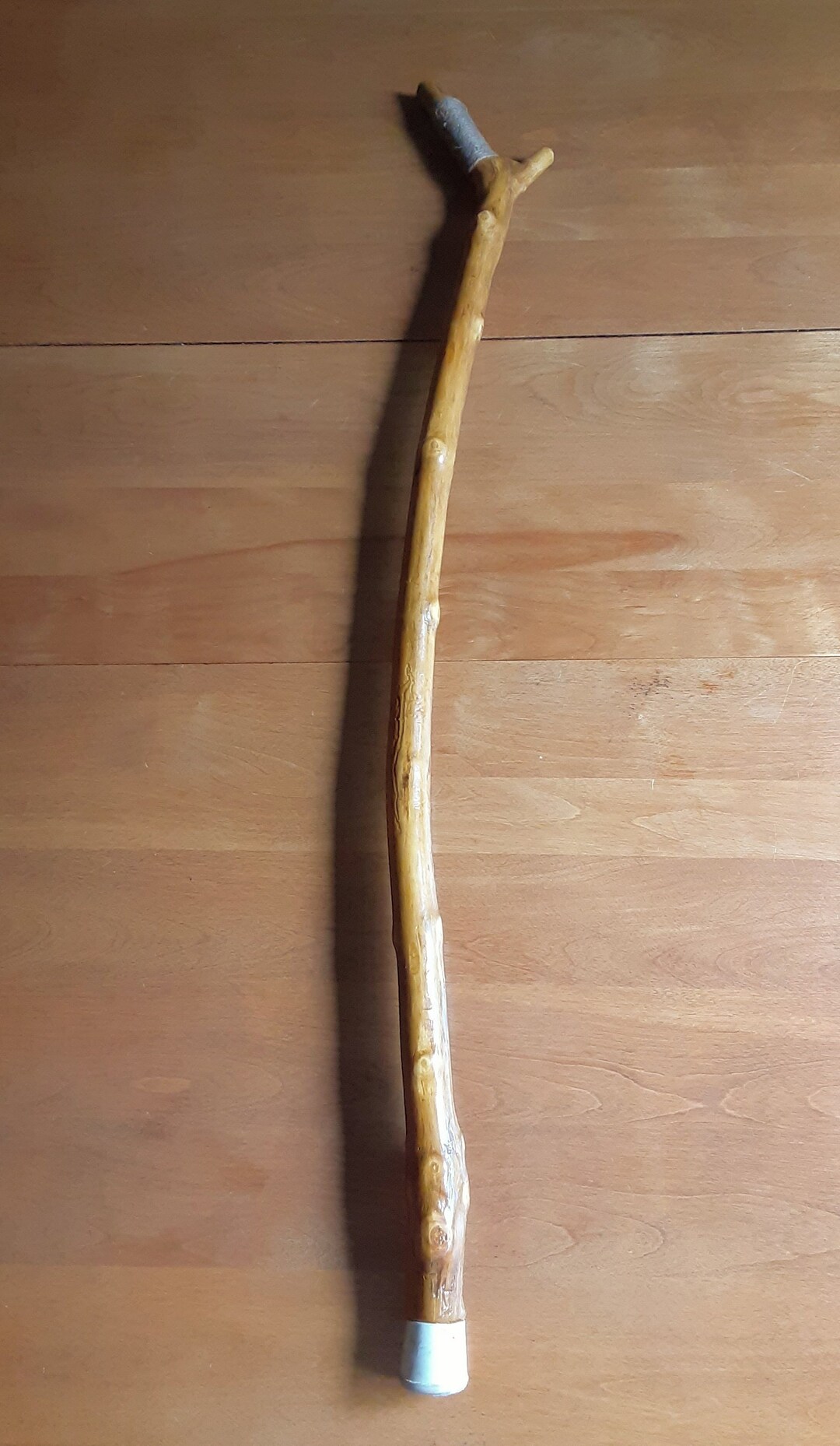 Cane Hand Whittled Carved by Emmaus Canes Woodland Rustic Men Women ...