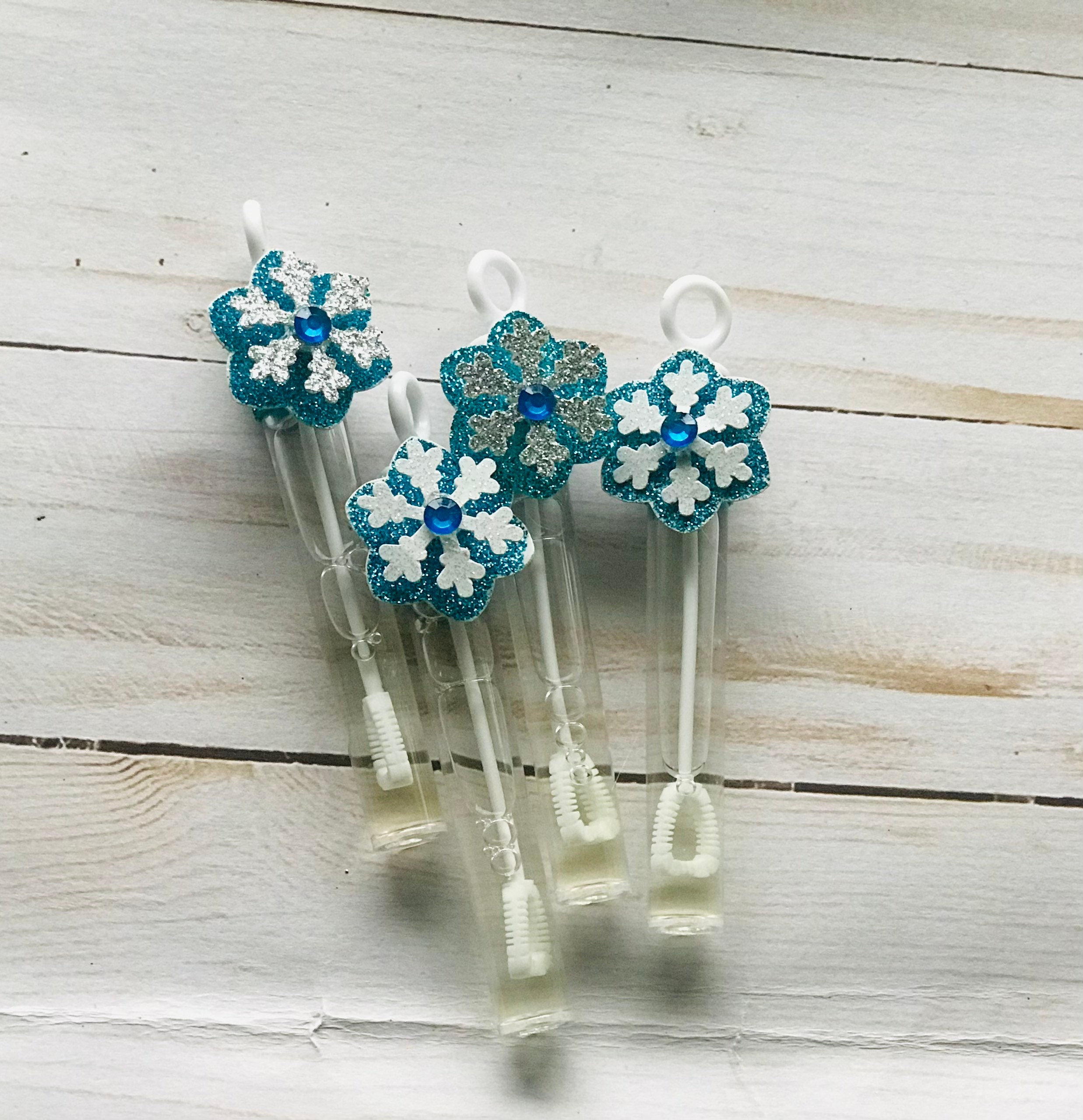 Ice Princess Bubble Wands Elsa Party Bubble Wands Frozen - Etsy UK
