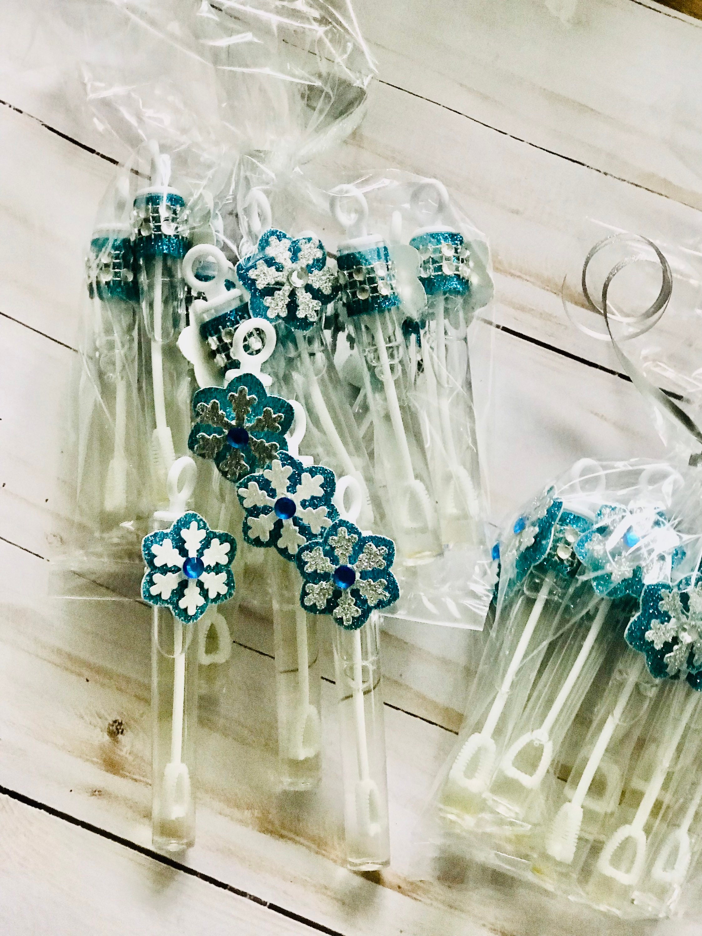 Ice Princess Bubble Wands Elsa Party Bubble Wands Frozen - Etsy UK