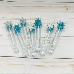 Ice Princess Bubble Wands Elsa Party Bubble Wands Frozen - Etsy