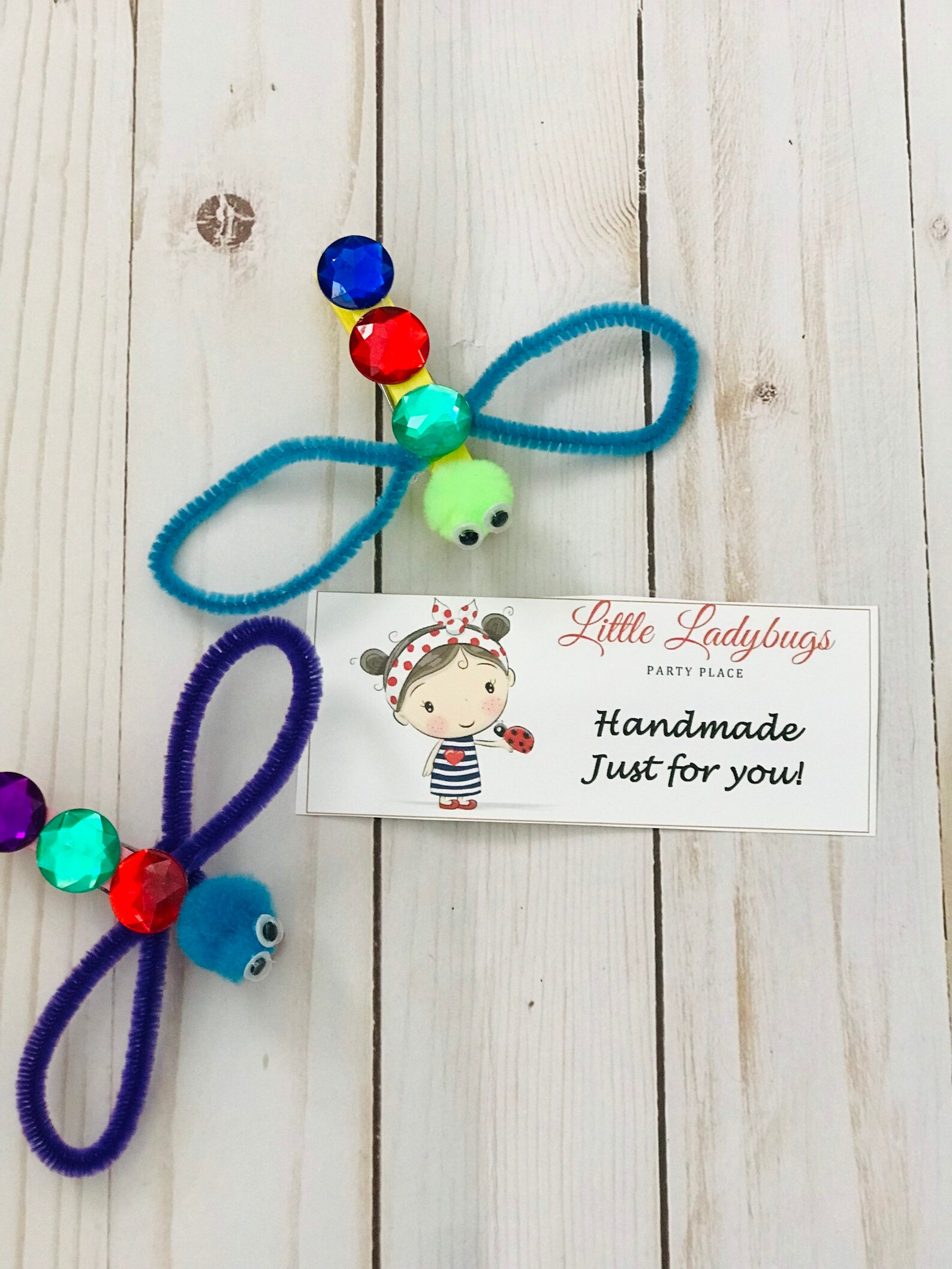 Personalized Dragonfly Craft Kit Birthday Party Craft Favors | Etsy