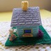 Miniature Easter Bunny House Easter Village House - Etsy
