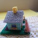 Miniature Easter Bunny House Easter Village House - Etsy