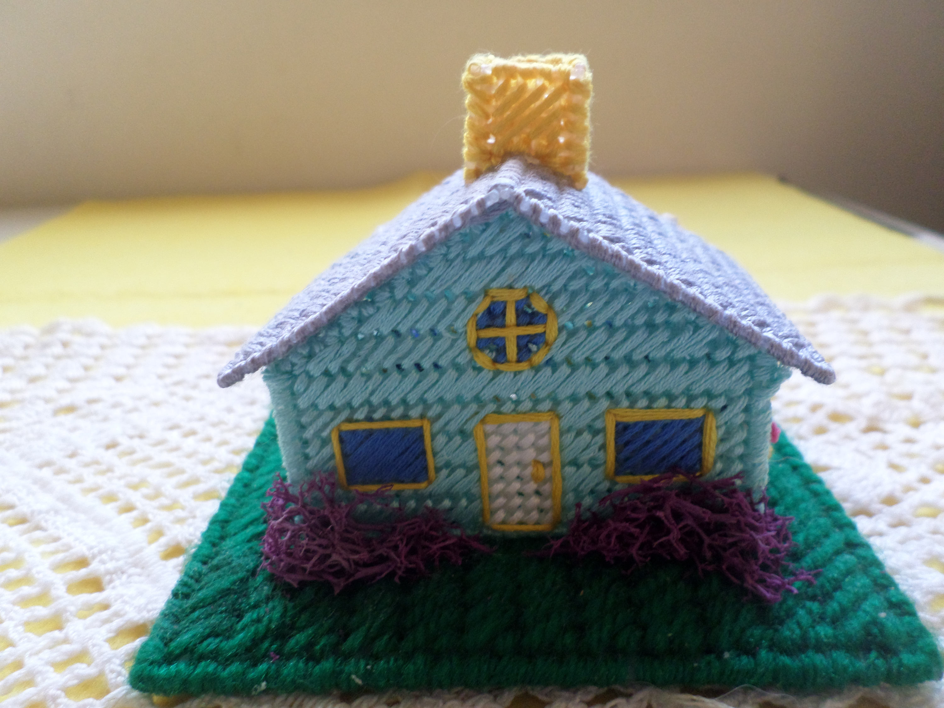 Miniature Easter Bunny House Easter Village House - Etsy