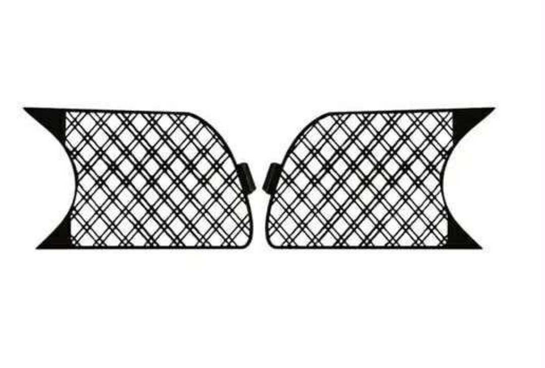 BMW E46 M PACK M3 Fog Light Mesh Covers – Front Bumper Grilles - Etsy