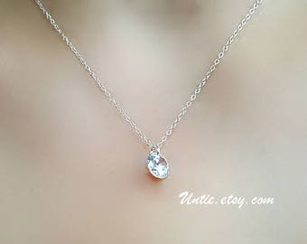 Simple Cute Necklace - Etsy