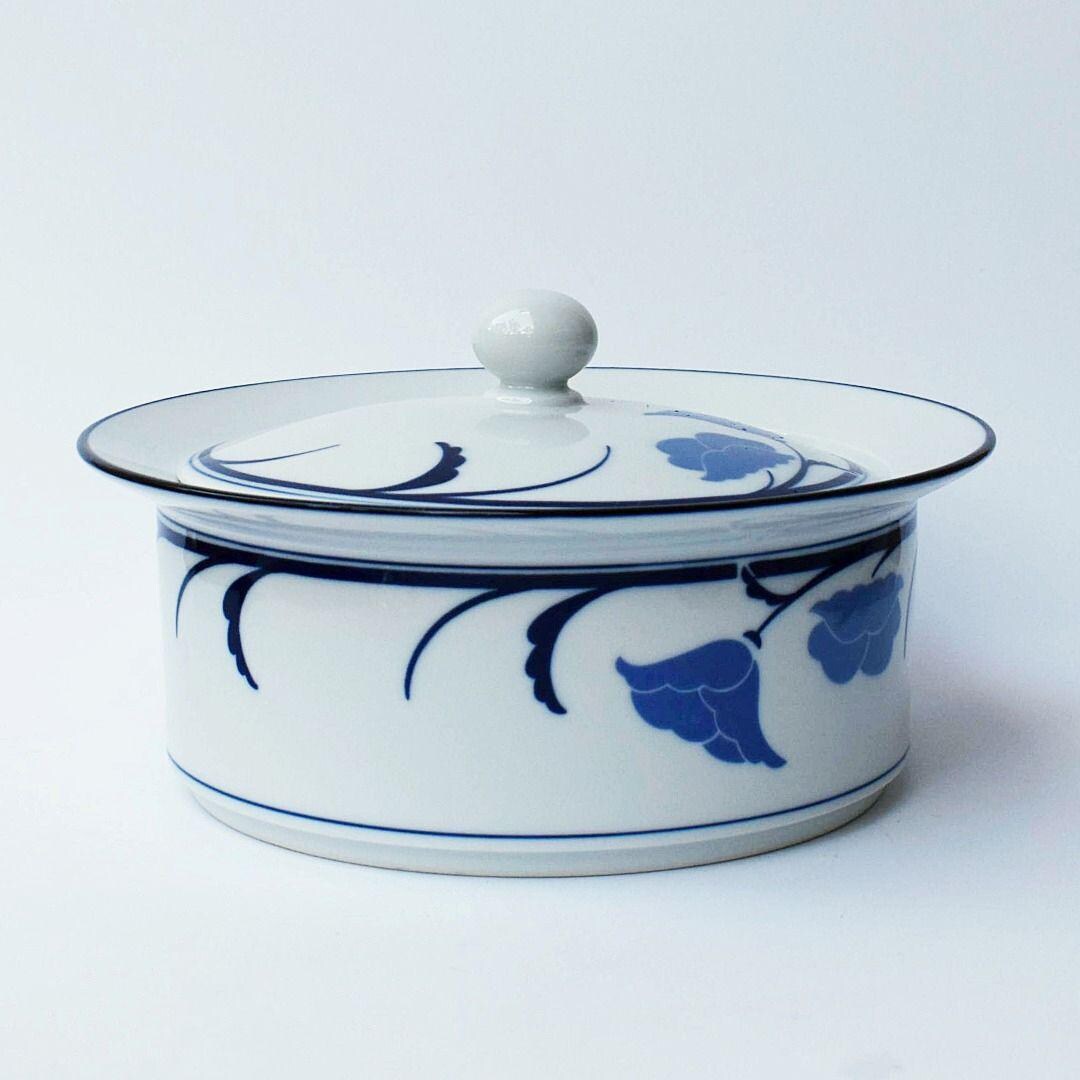 Vintage Dansk Tivoli "belles Fleurs" Blue Covered Casserole Dish – Nr ...