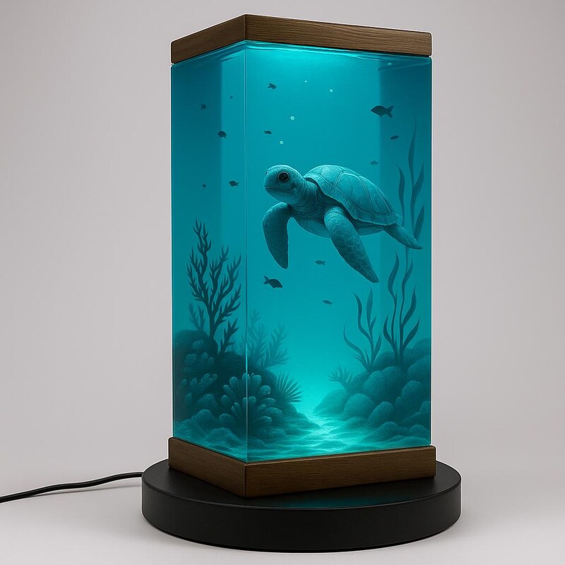 Turtle Lamp - Etsy
