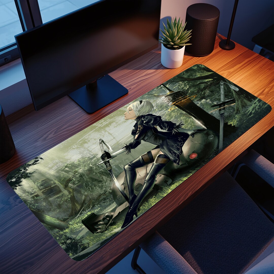 Nier Automata Gaming Mouse Pad: Personalized Desk Mat - Etsy