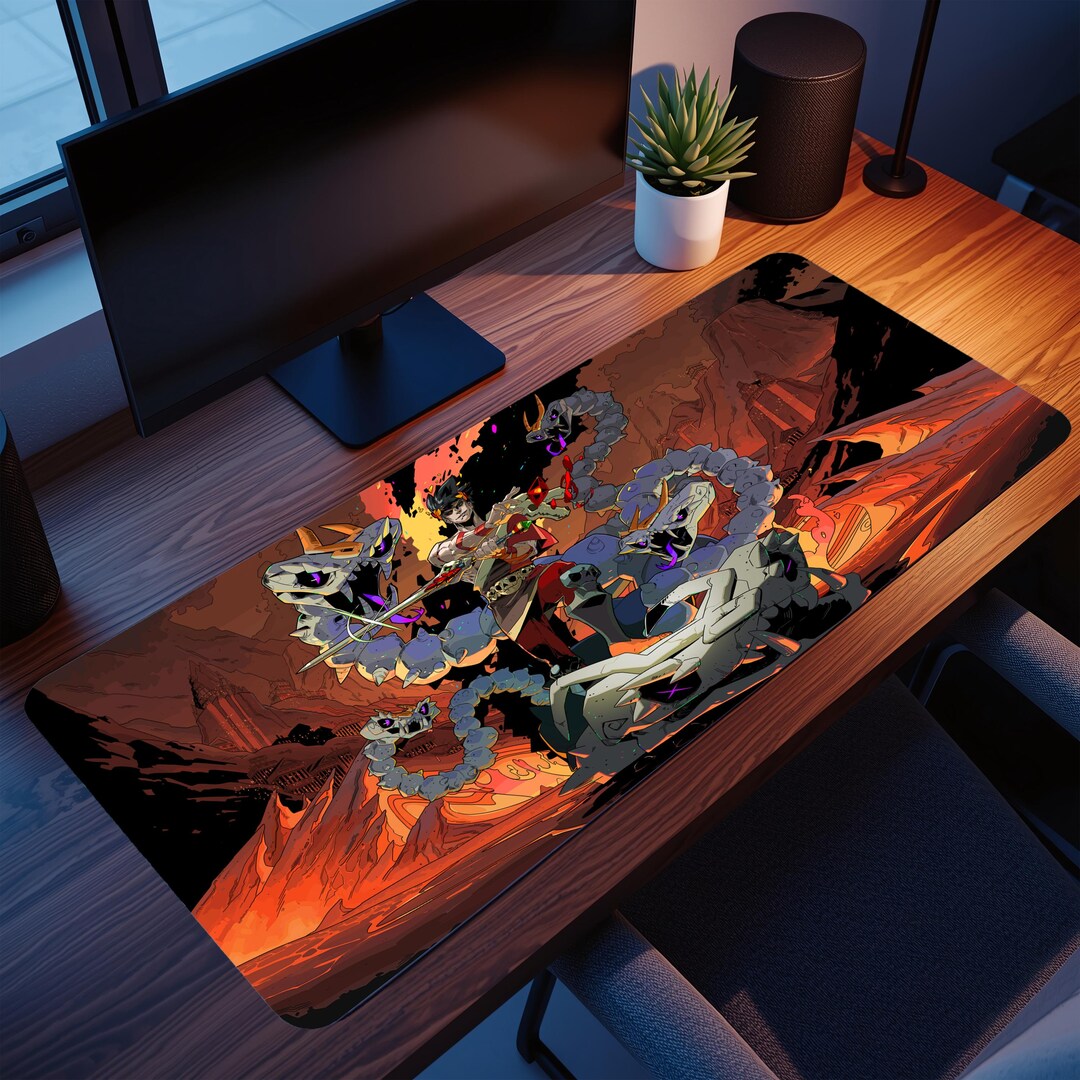 Hades Gaming Mouse Pad: Personalized Anime Desk Mat - Etsy