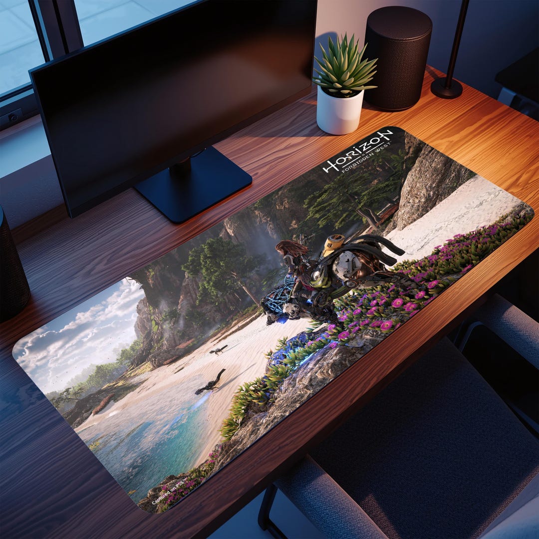 Horizon Forbidden West Gaming Mouse Pad: Spill-resistant Desk Mat - Etsy