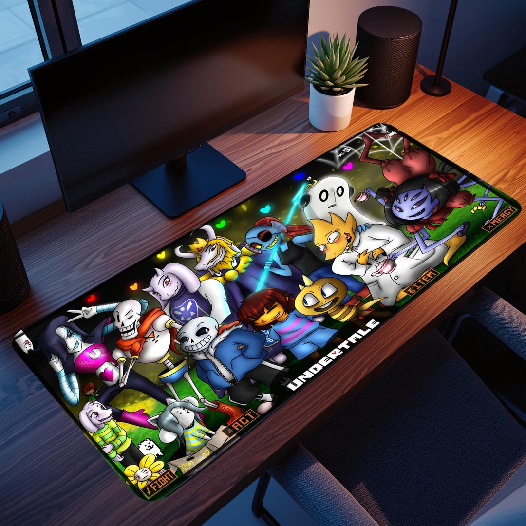 Undertale Gaming Mouse Pad: Spill-resistant, Ultra-smooth - Etsy