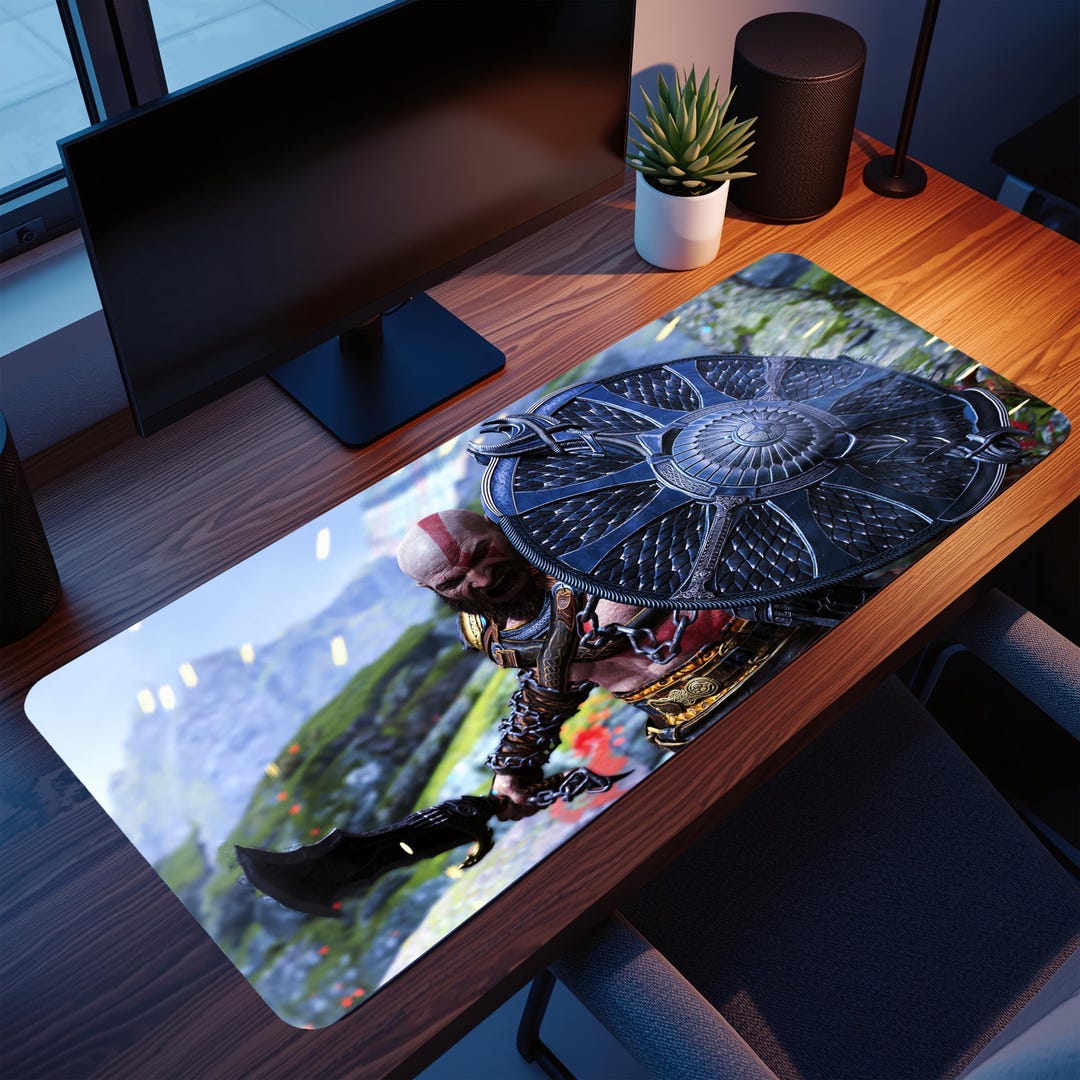 God of War Gaming Mouse Pad: Personalized Printing, Spill-resistant - Etsy