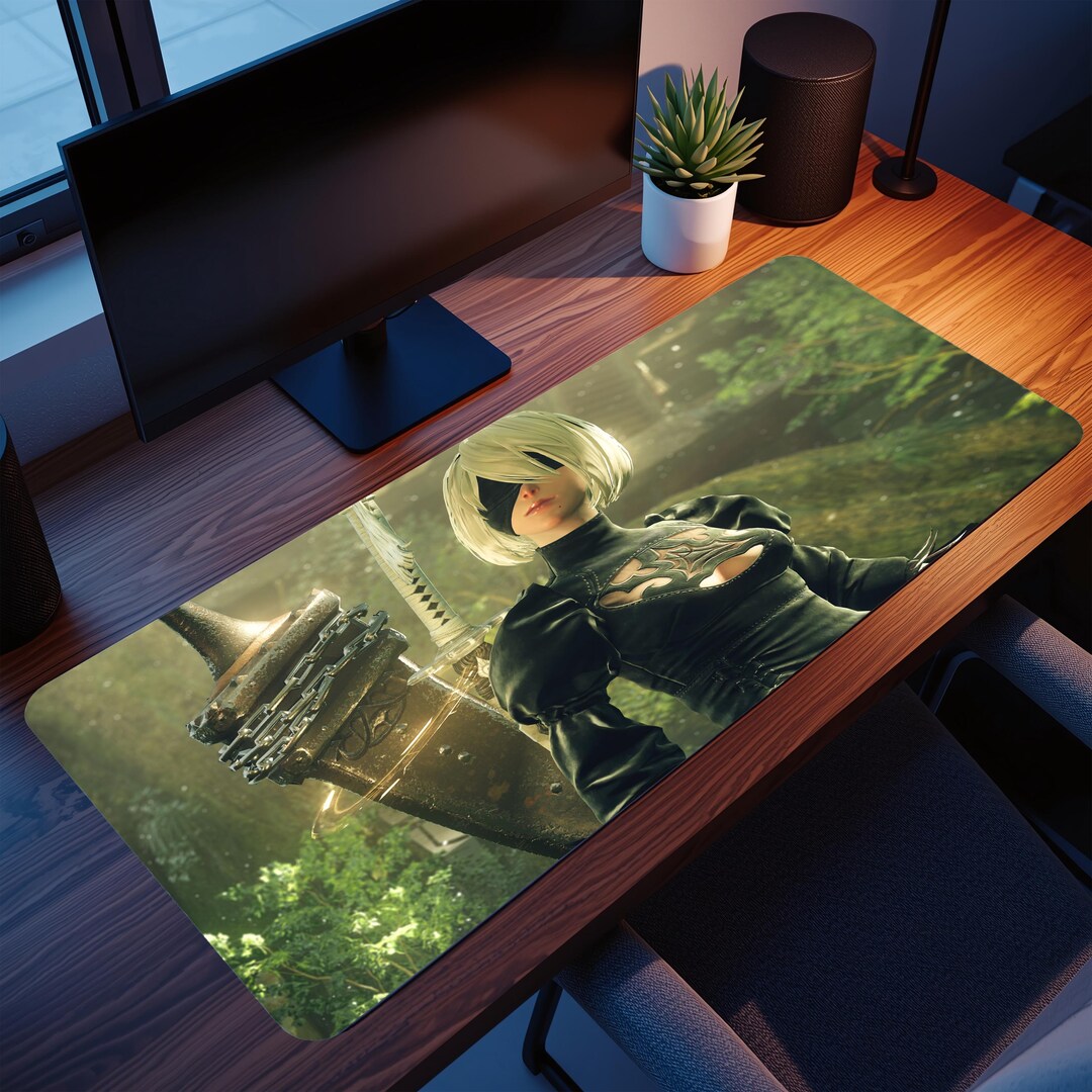 Nier Automata Gaming Mouse Pad: Personalized Desk Mat - Etsy