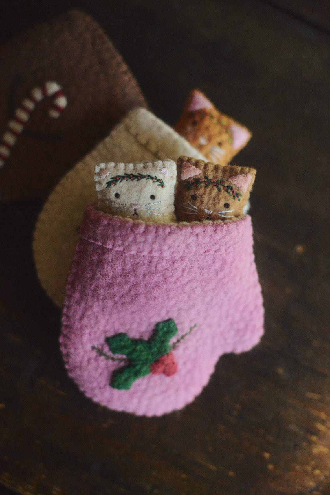 Kitten in Mitten Pattern - Etsy UK