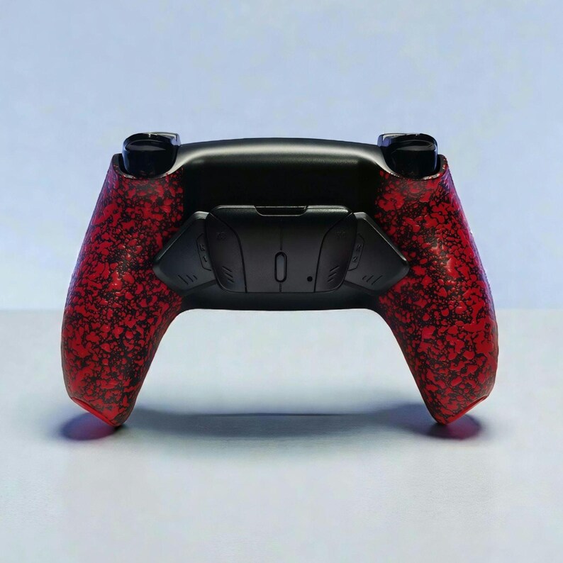 Custom PS5 Controller With Paddles – "spiderman" Design – Modded Dualsense – Personalized PS5 ...