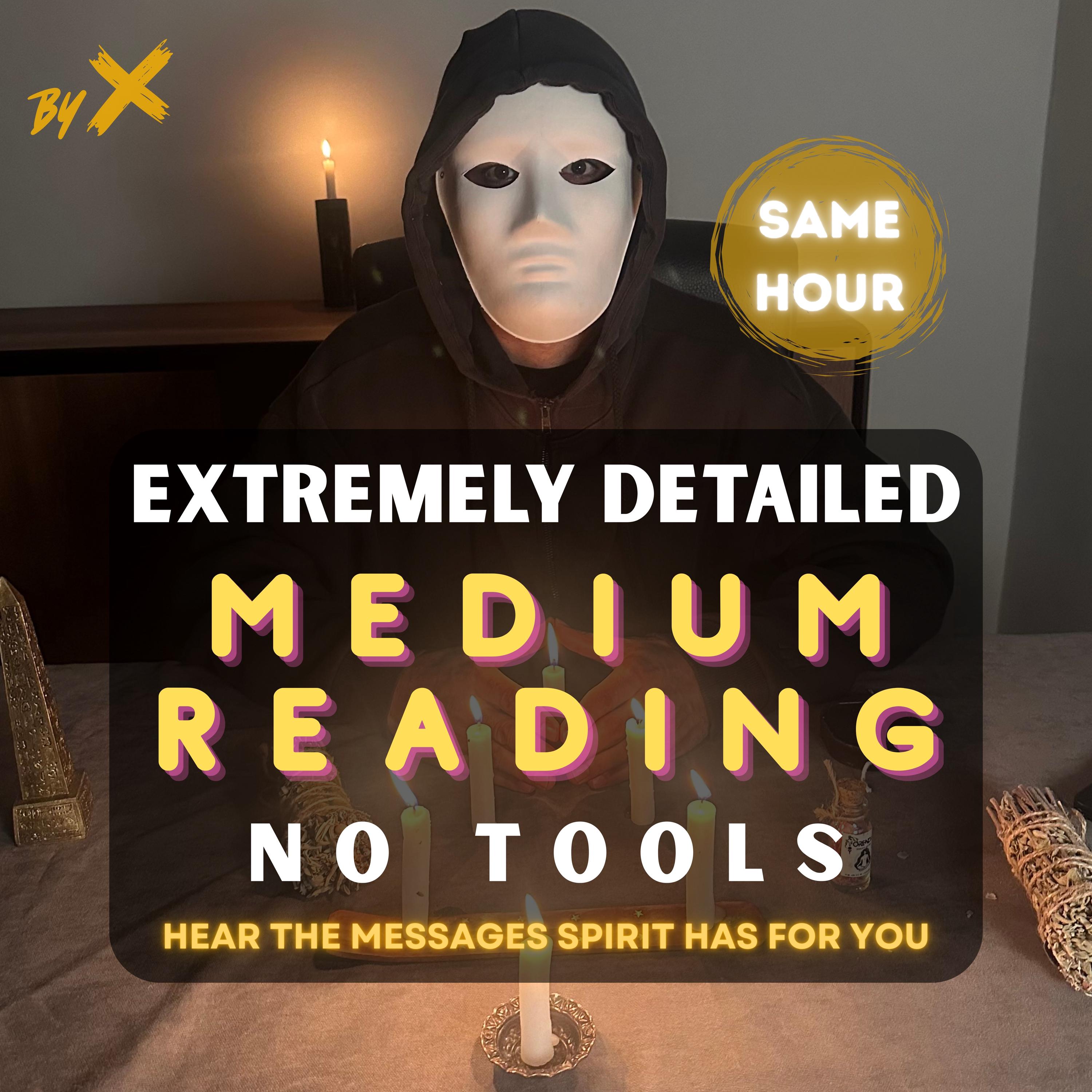 Extremely Detailed Medium Reading – Same Hour Psychic Reading ...