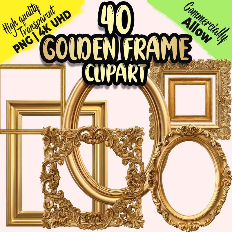 Ornate Vintage Frame - Etsy