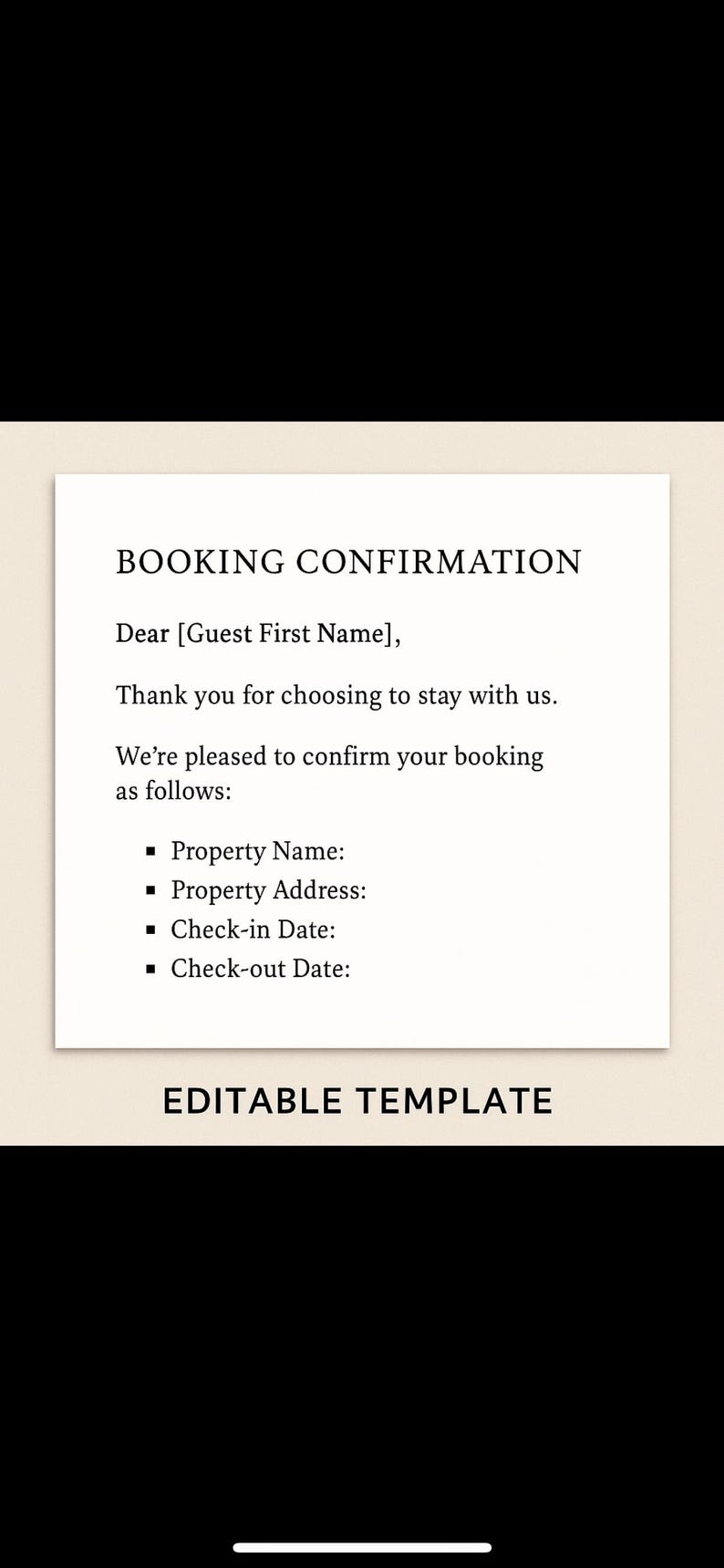 Airbnb Message PDF Templates UK | Guest Communication, Booking Replies ...