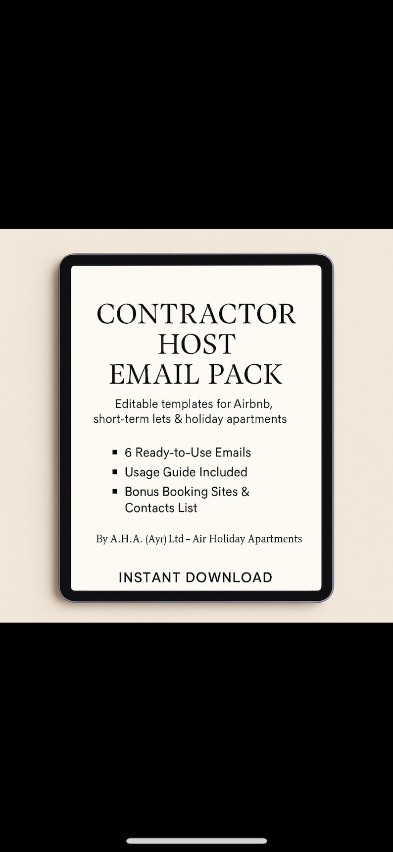 Airbnb Message PDF Templates UK | Guest Communication, Booking Replies ...