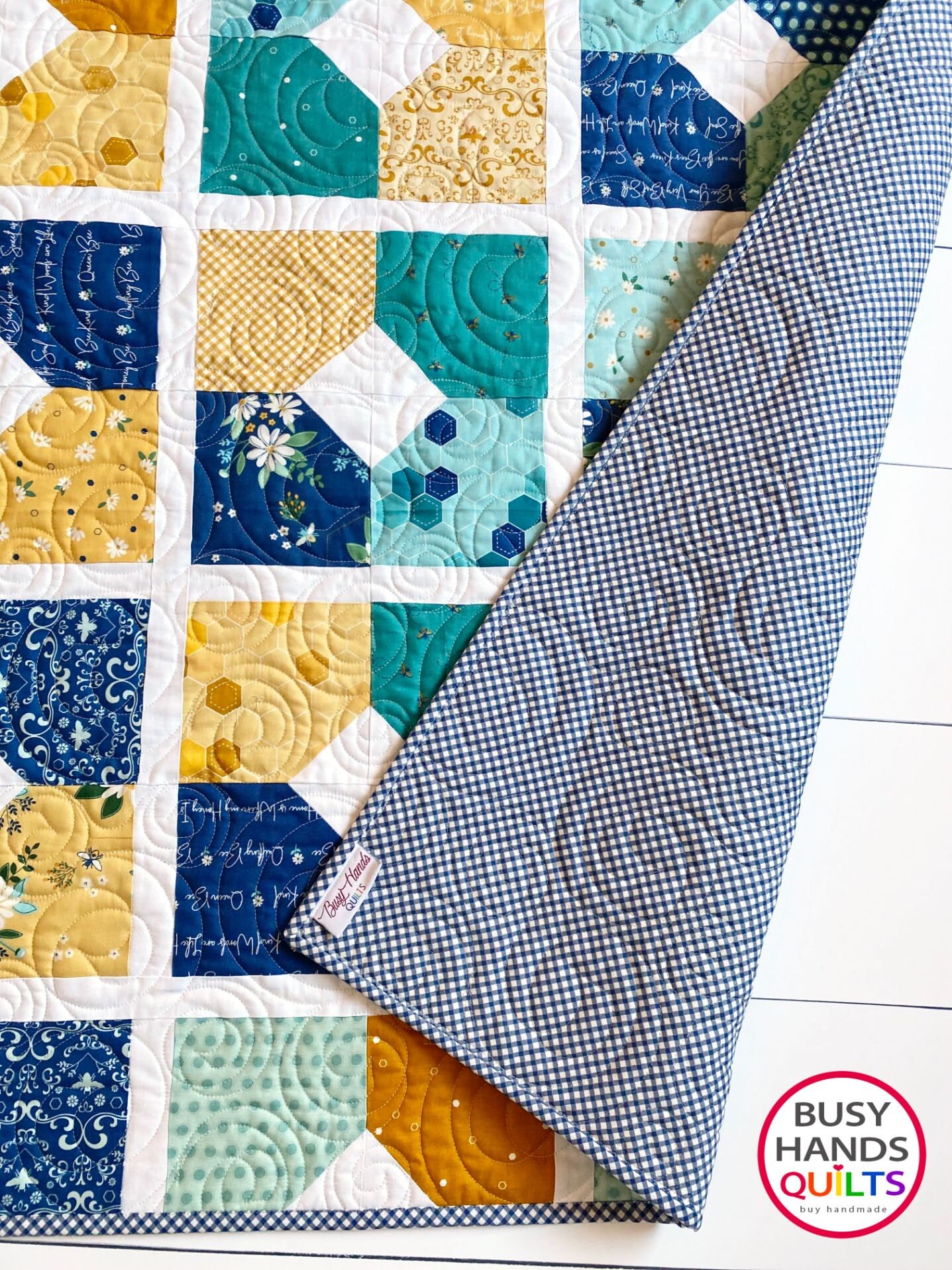 Handmade Throw Quilt for Sale, Ready to Ship, Heirloom Quality, Free ...