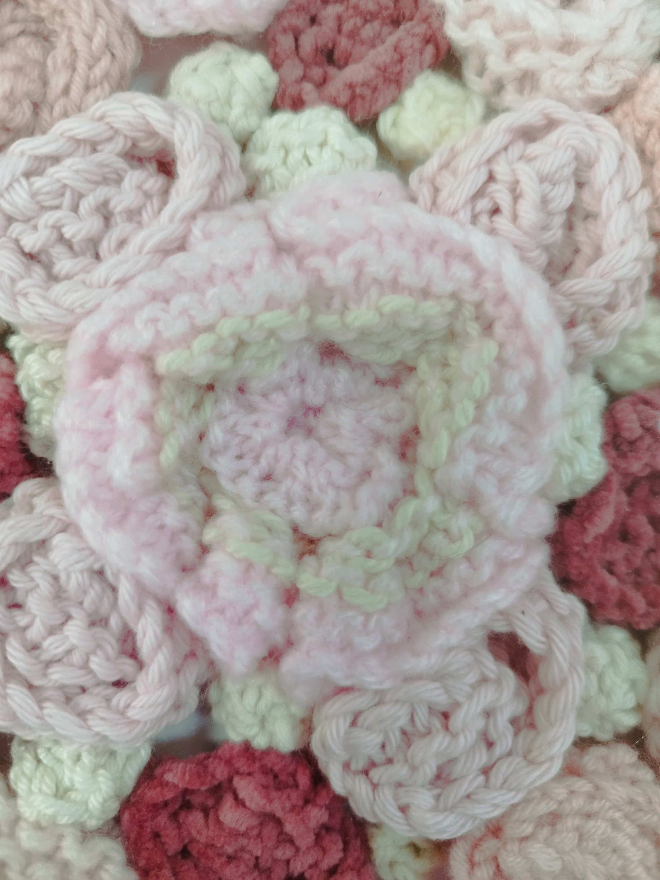 Handmade Knitted Flowers | 3D Box Frame | Craft Item - Etsy