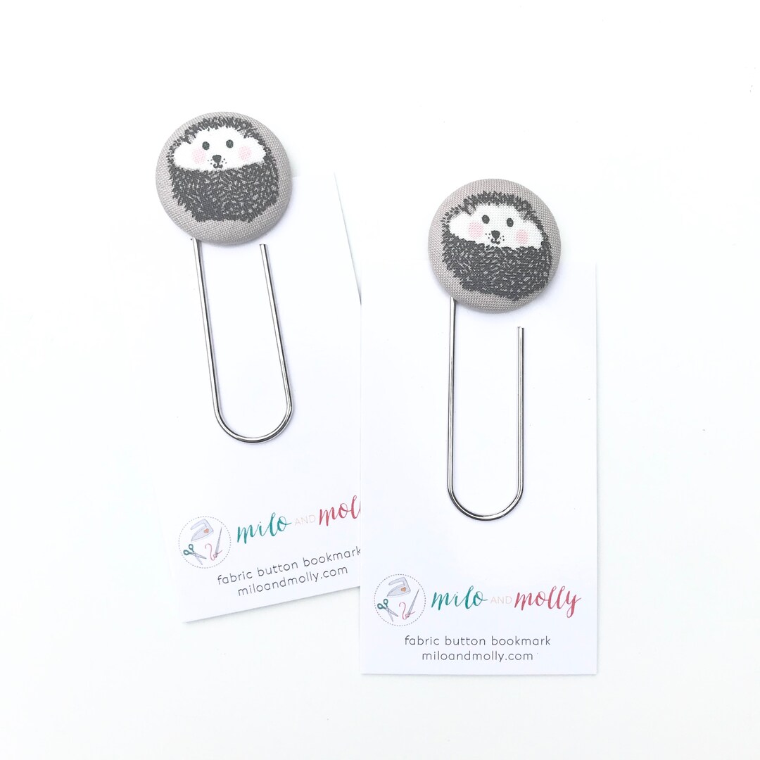 Jumbo Paperclip Bookmark. Hedgehog. Teacher Gift for End of Year. - Etsy