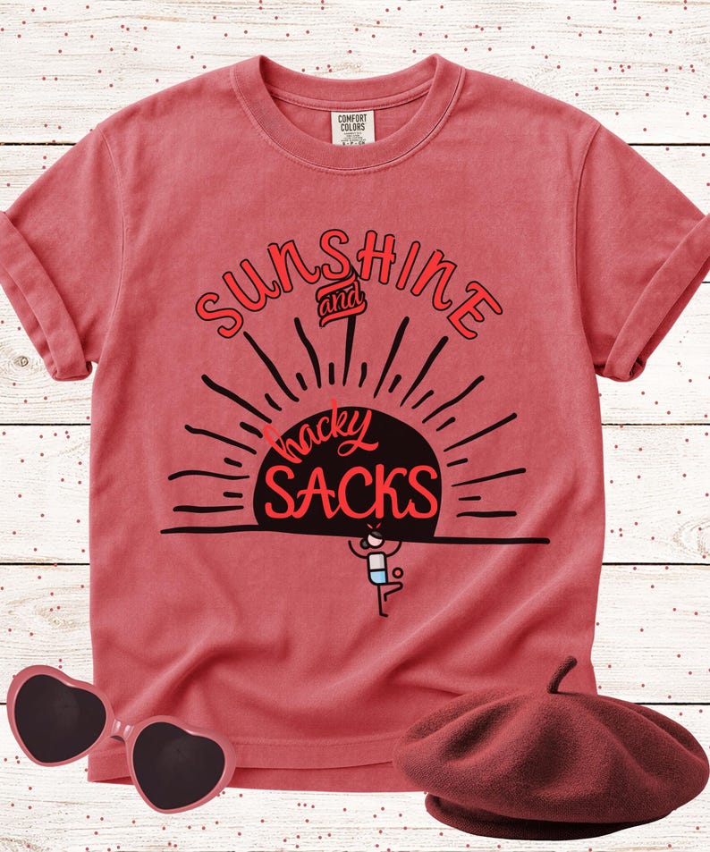 Sunshine and Hacky Sacks Shirt, Comfort Colors T Shirt, Retro Sommer ...