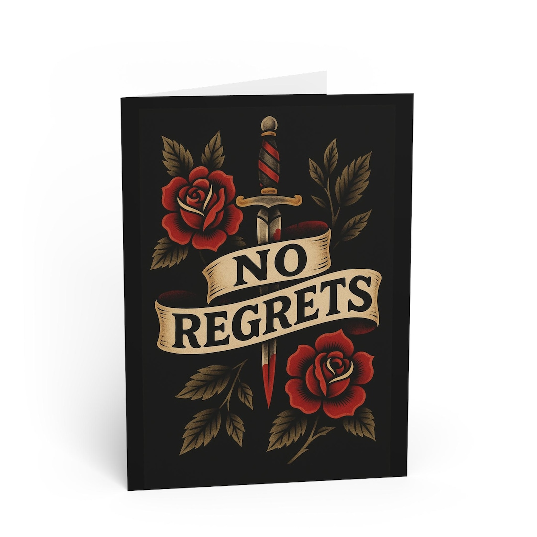Gritty Art Greeting Cards: Bold Motivational Messages - Etsy