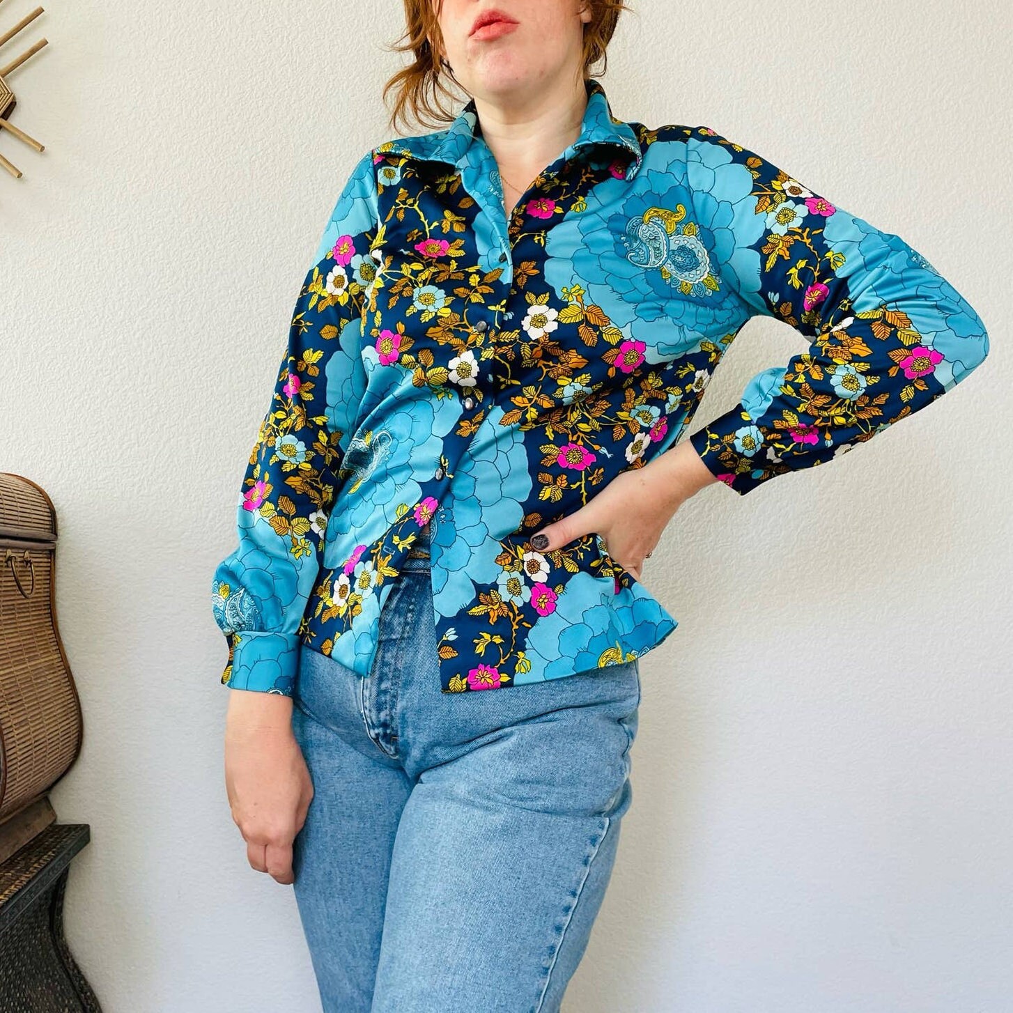 Vintage 70’s Pykettes Disco Shirt - ayanawebzine.com